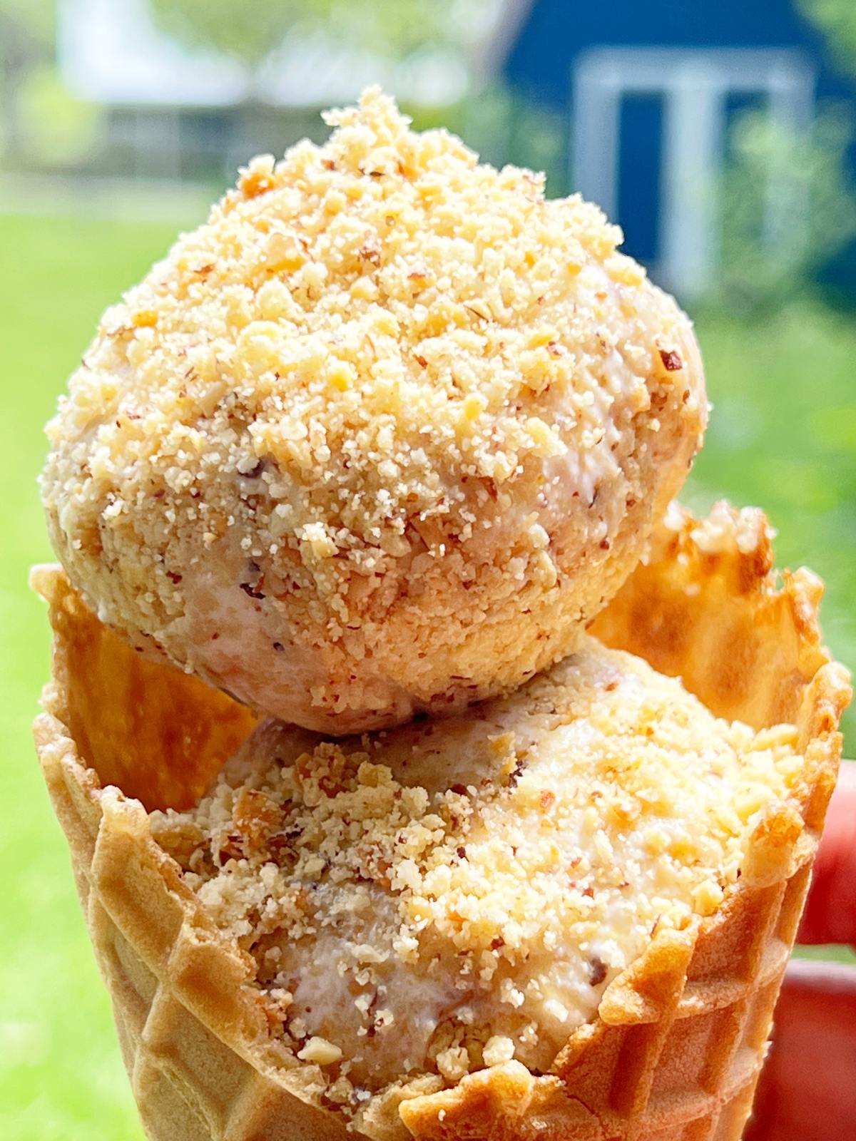 Toasted Almond Crunch Topping