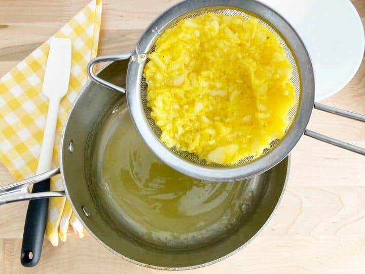 Pineapple Cheesecake Topping