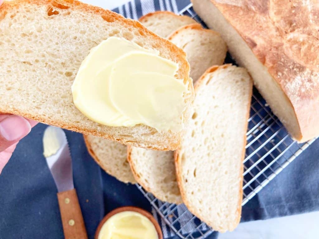 Artisan White Bread Loaf