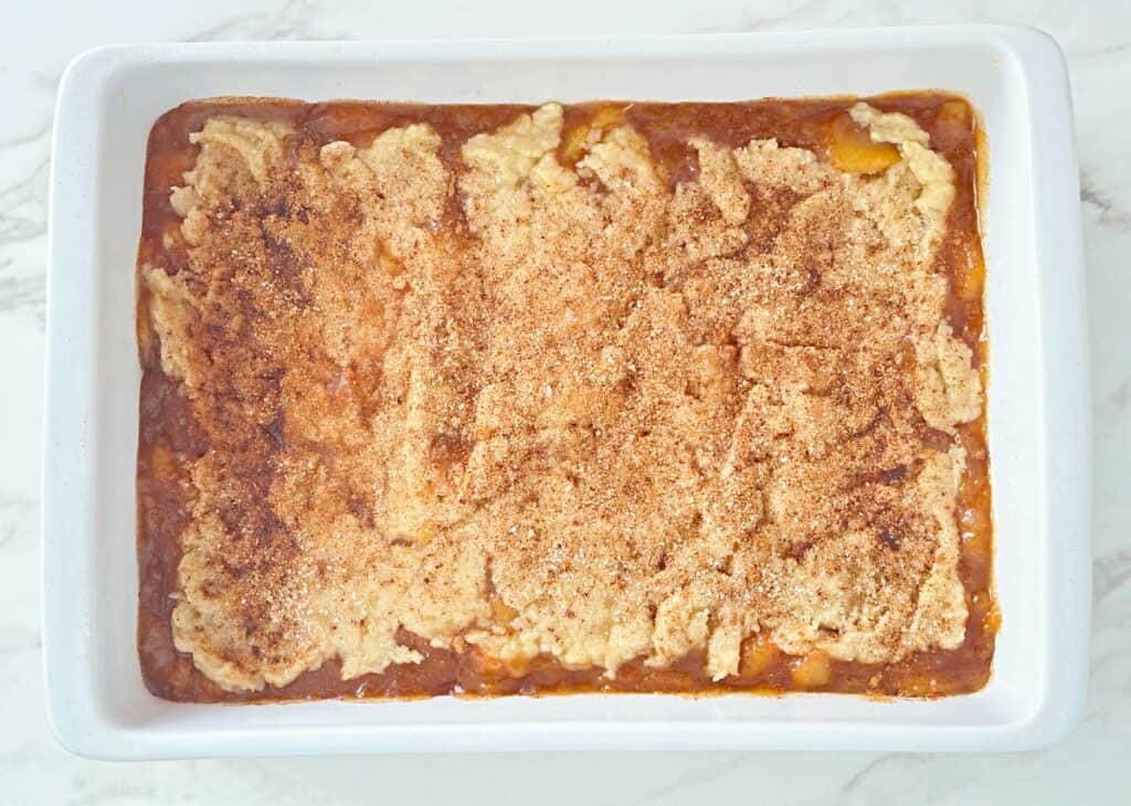 Old Fashioned Peach Cobbler